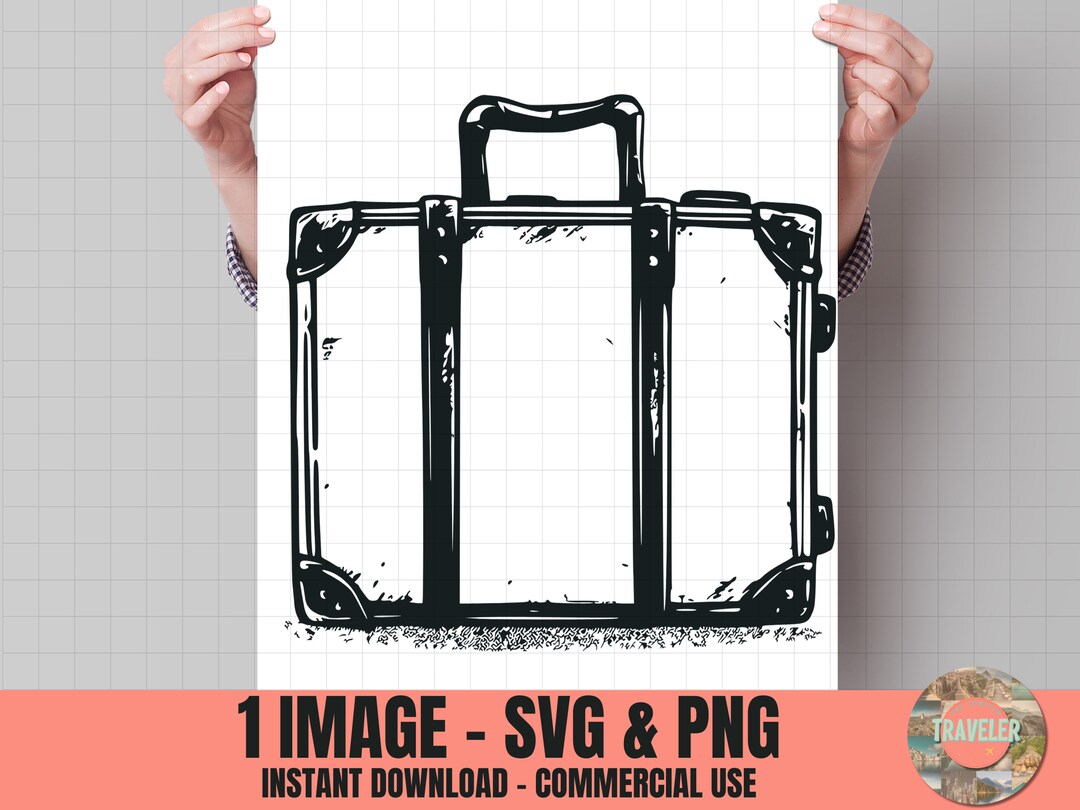 Luggage SVG, Suitcase SVG, Travel Clipart, Travel SVG, Vacation Svg ...