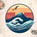 Ocean SVG, Ocean PNG, Ocean Clipart, Ocean Clip Art, Ocen Vector, Ocean ...