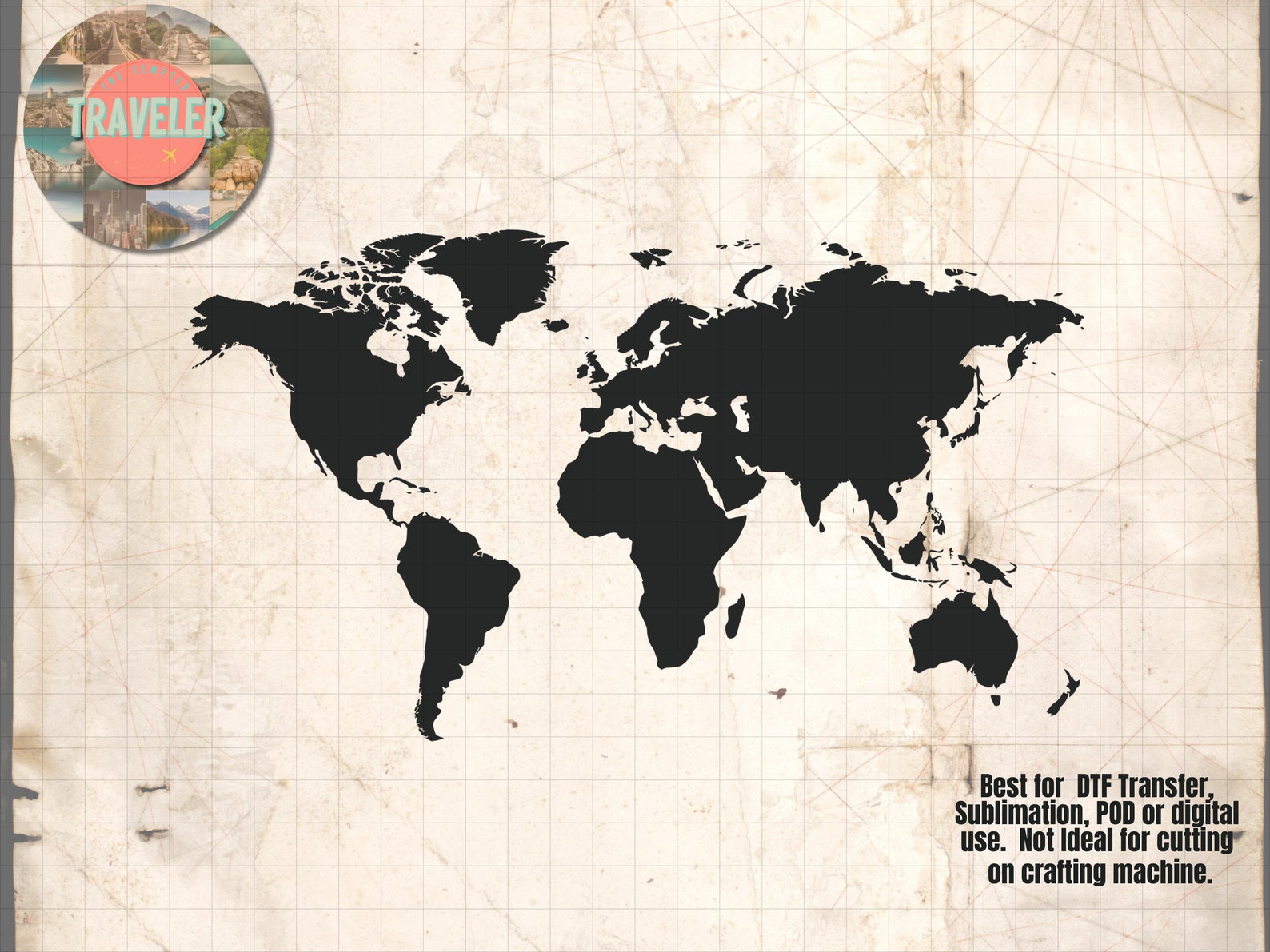 World Map SVG, Map SVG, Map Silhouette, Map Outline, World Map Outline ...