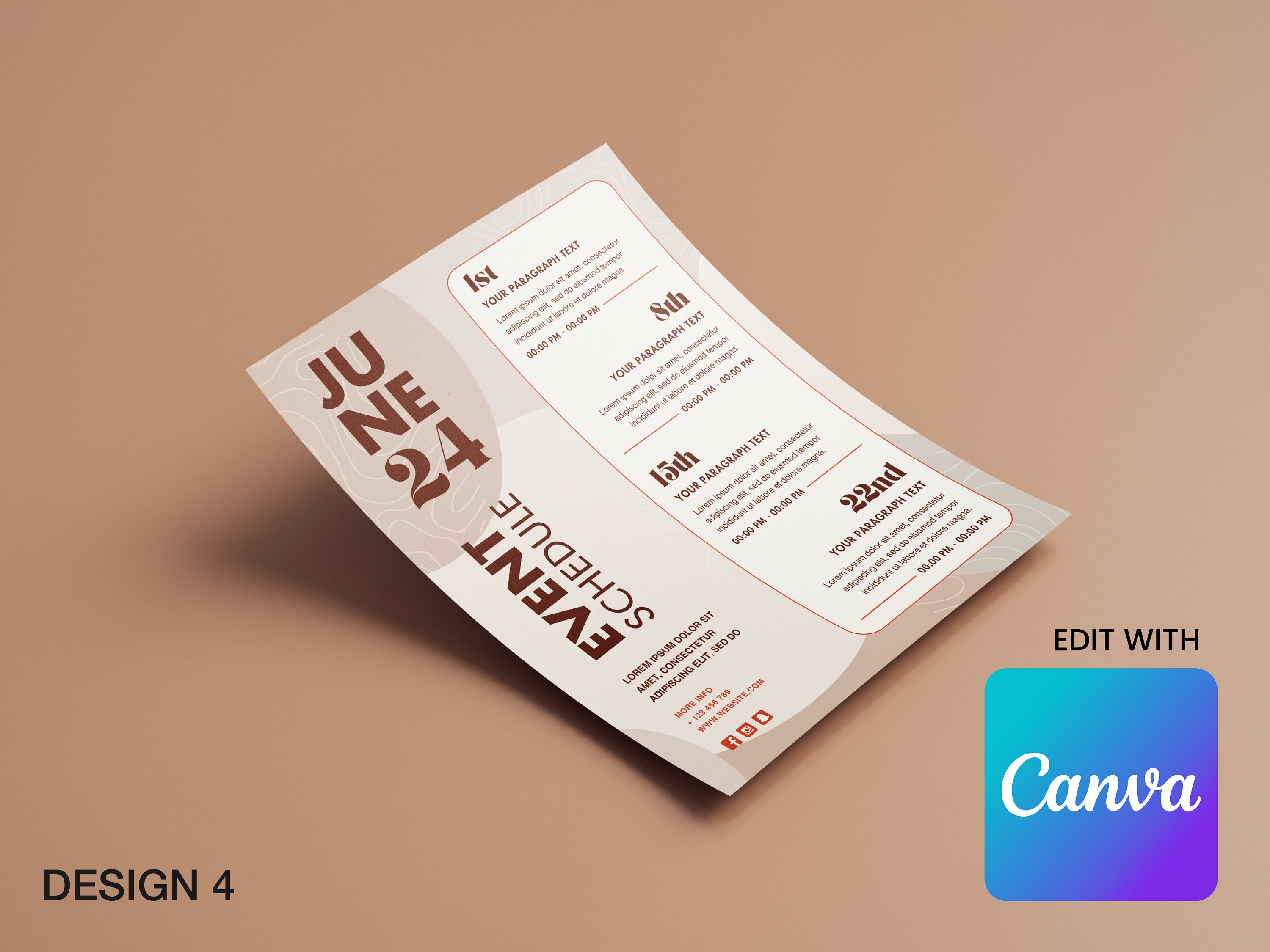Event, Marketing Flyer Template, Canva Flyer, Small Business Templates ...