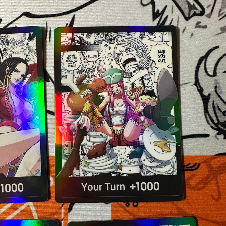 Custom Waifu Manga DON Set OPTCG Holographic Handmade Custom Proxy - Etsy