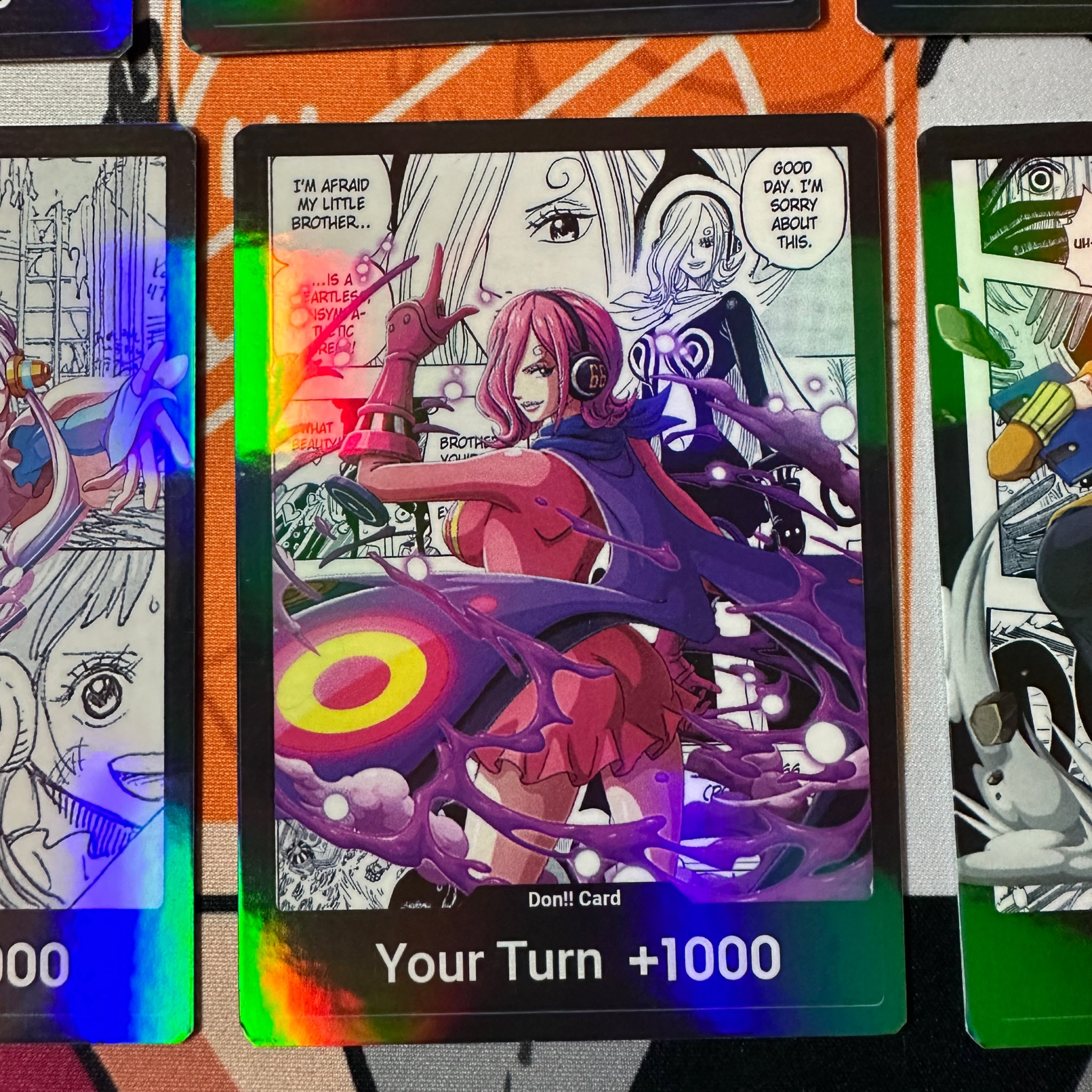 Custom Waifu Manga DON Set OPTCG Holographic Handmade Custom Proxy - Etsy