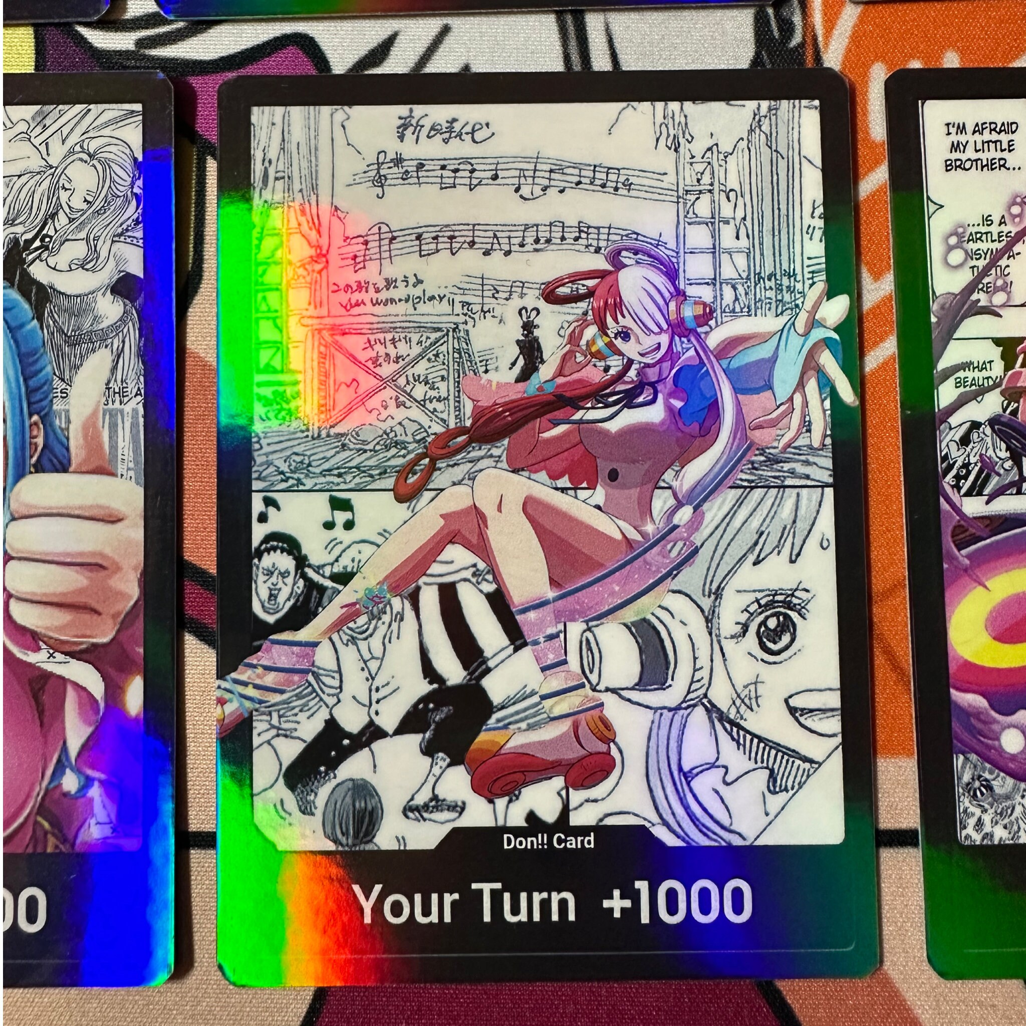 Custom Waifu Manga DON Set OPTCG Holographic Handmade Custom Proxy - Etsy