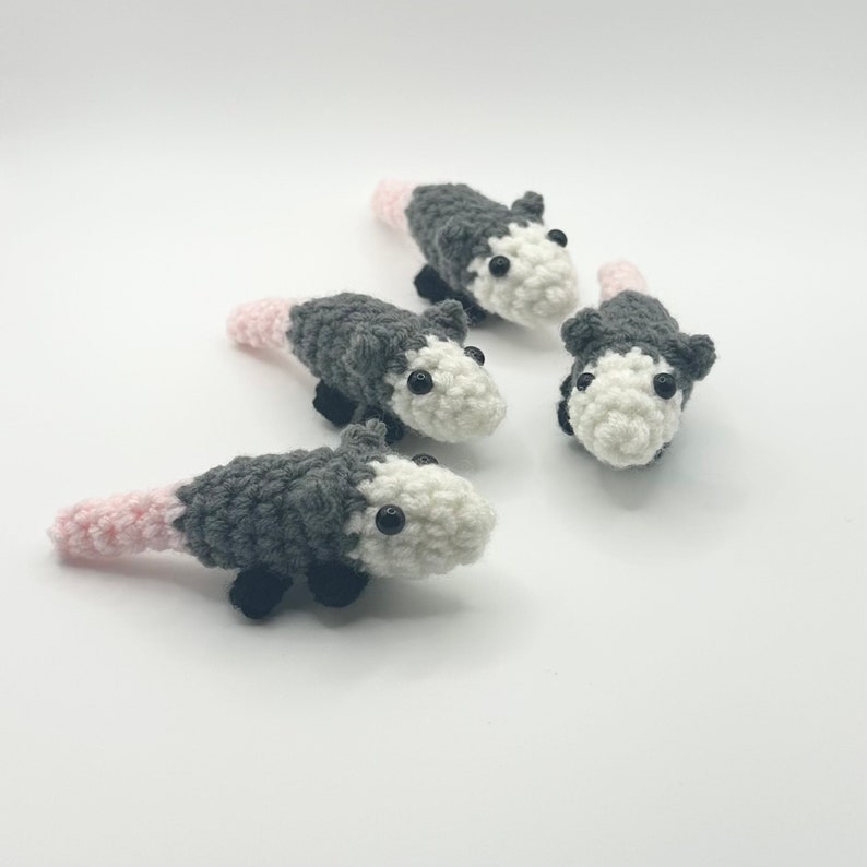 Mama and Baby Possum Crochet Pattern - Etsy