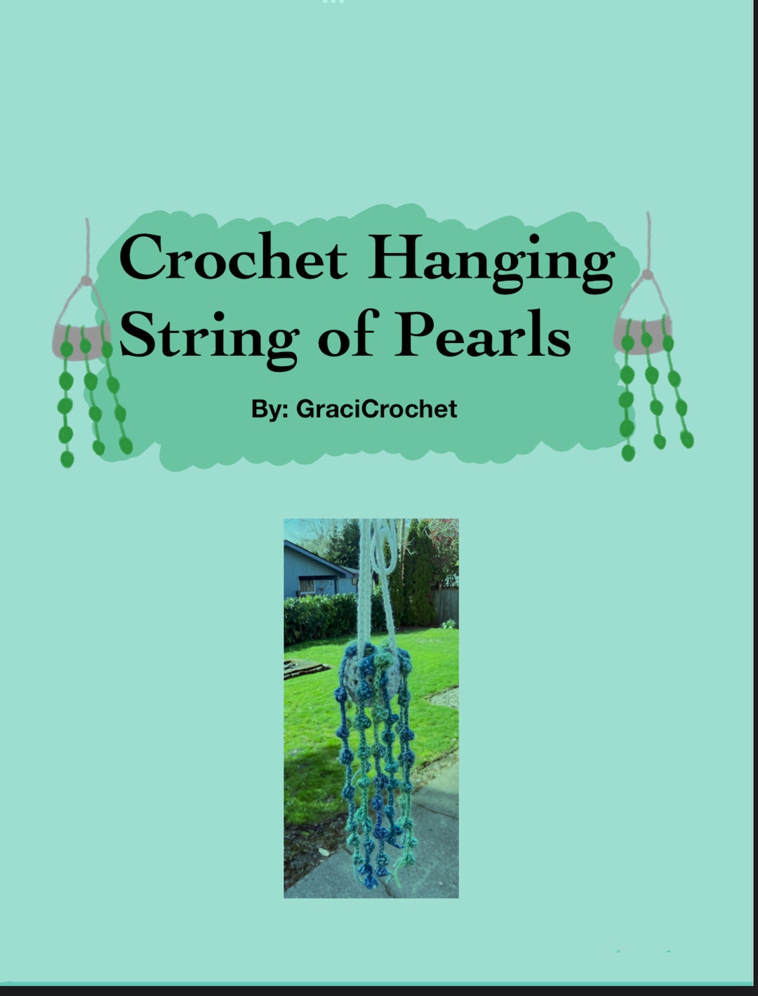 Crochet String of Pearls Pattern - Etsy