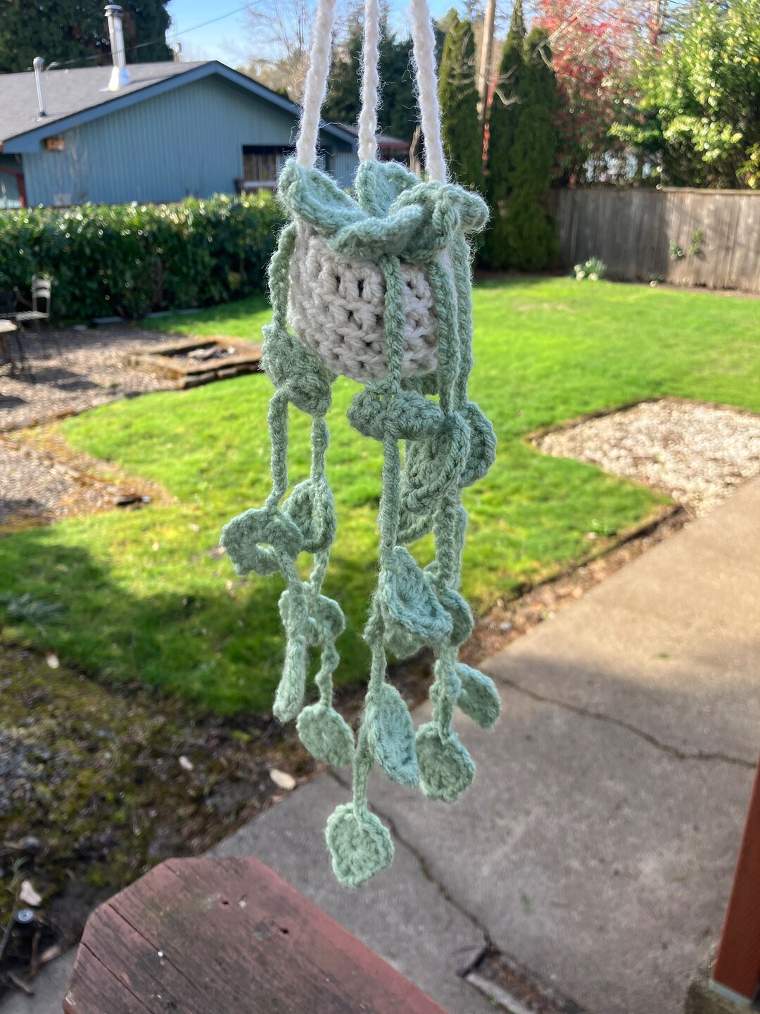 Crochet String of Hearts - Etsy