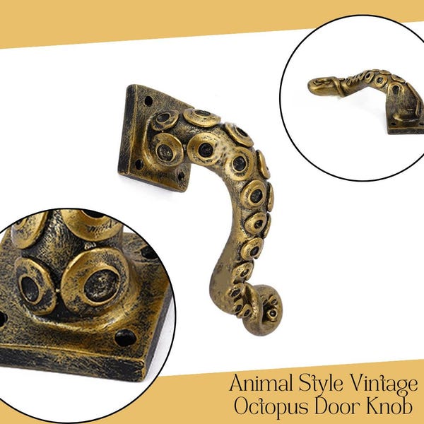 Octopus Door Handle - Etsy