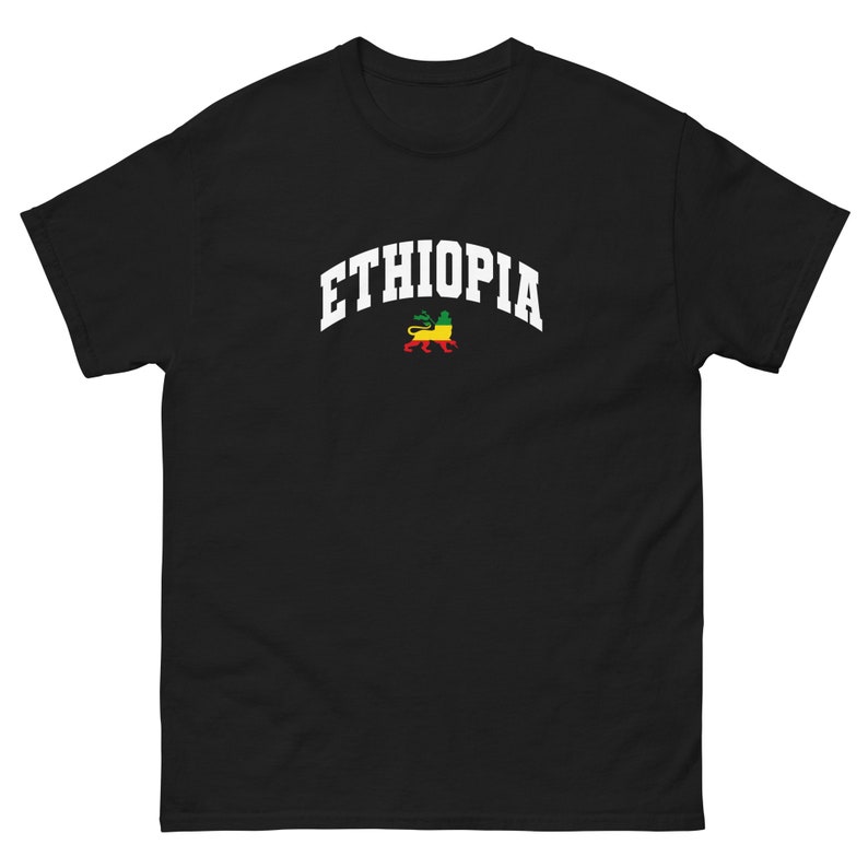 Ethiopia Lion of Judah T-shirt - Etsy