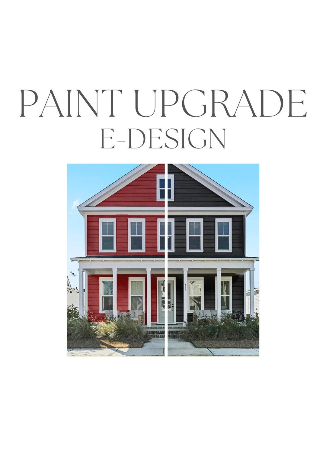Custom Paint Visualizer Modern House Mood Board Benjamin Moore Paint ...