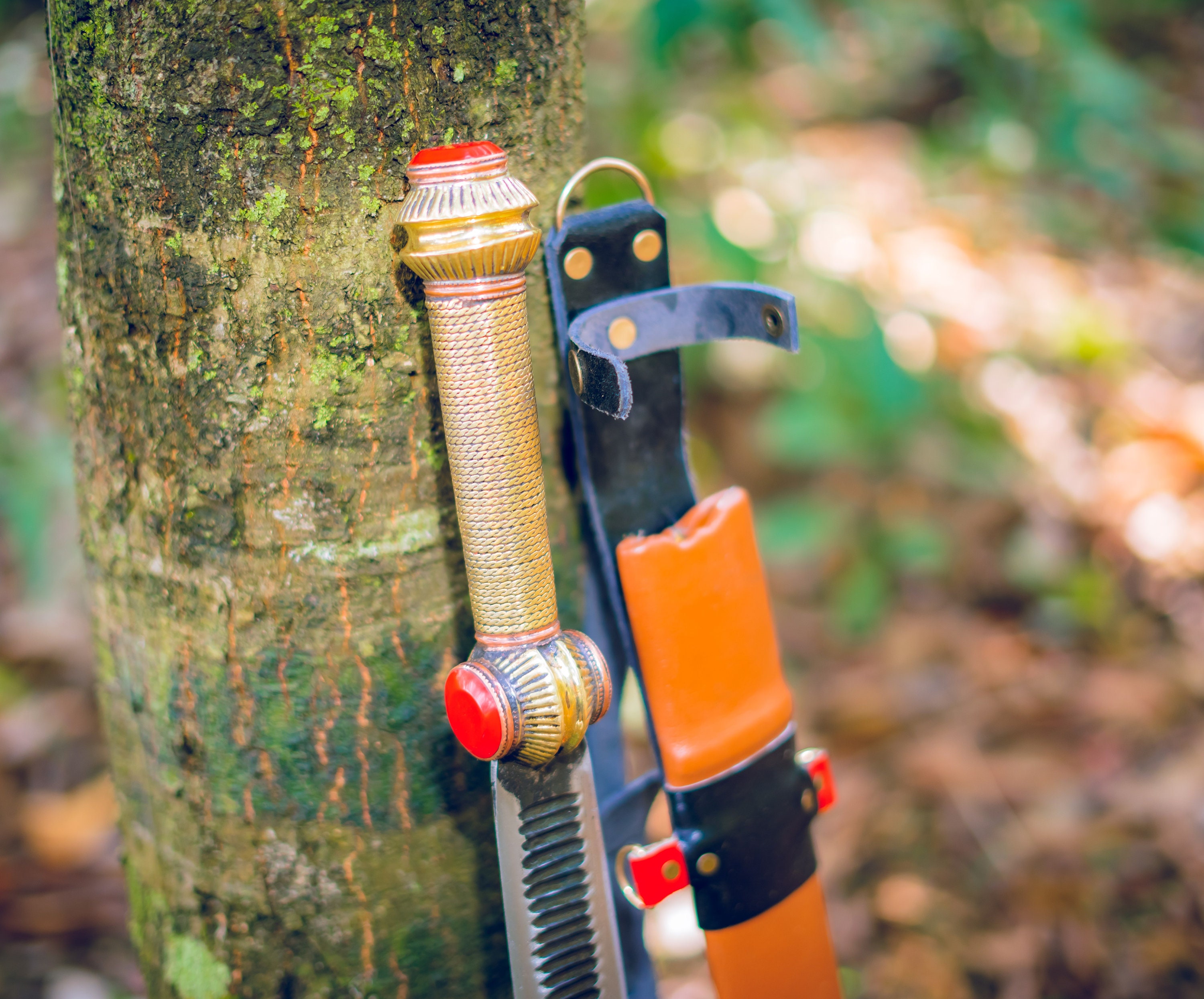 30 Inch Hand Forged Viking Sword Knife Carbon Steel Blade Survival ...