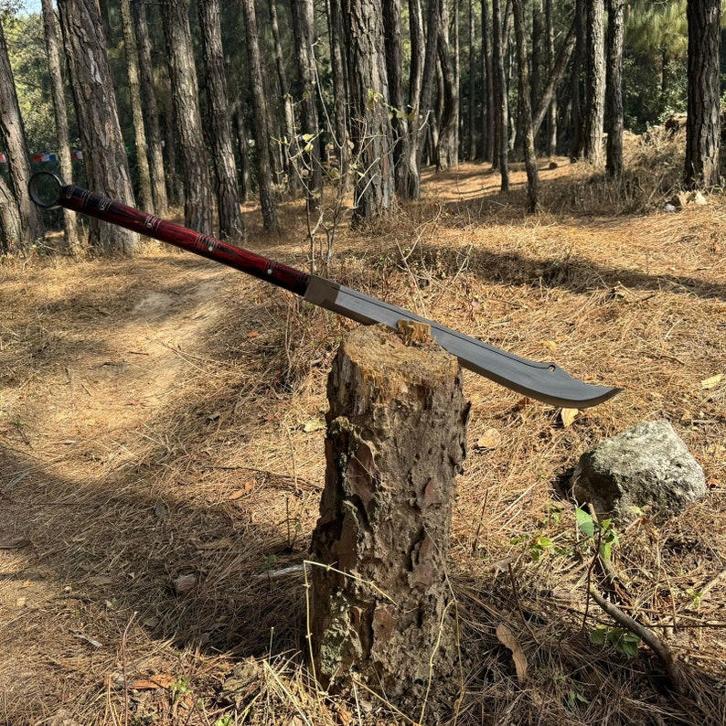 20 Inch Viking Full Tang Carbon Steel Survival Machete A Modern ...