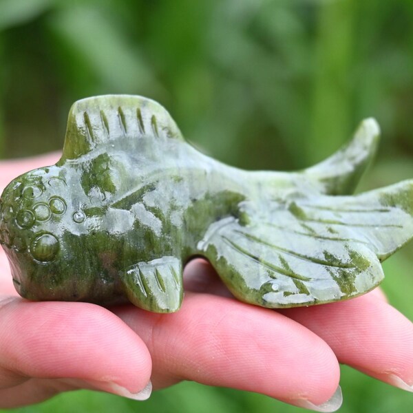Jade Goldfish - Etsy