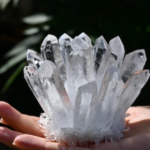 300g+ Natural Clear Quartz Cluster,quartz Crystal VUG ,crystal Heal ...