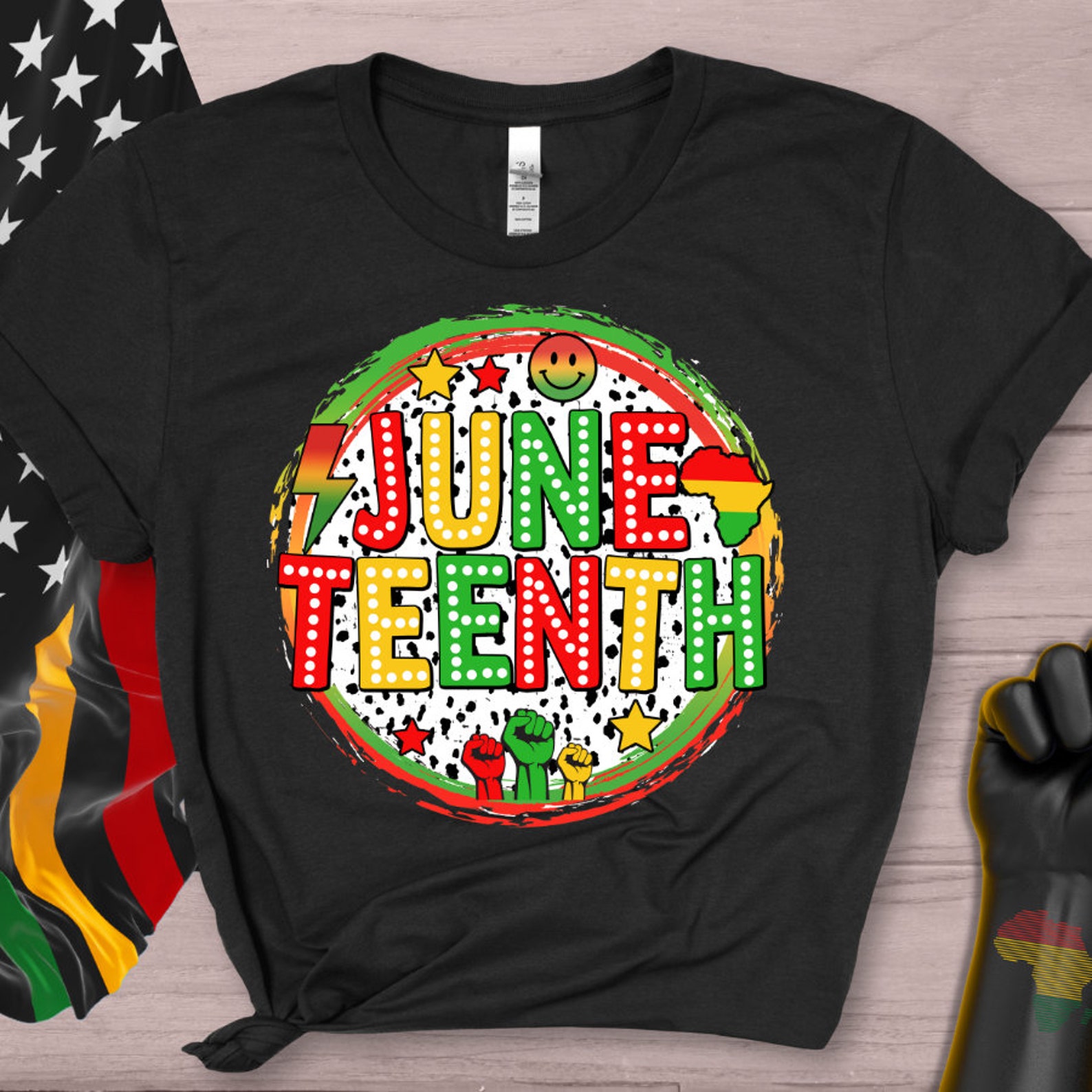 Retro Juneteenth Shirt Design Png, Juneteenth PNG, Juneteenth Clipart ...