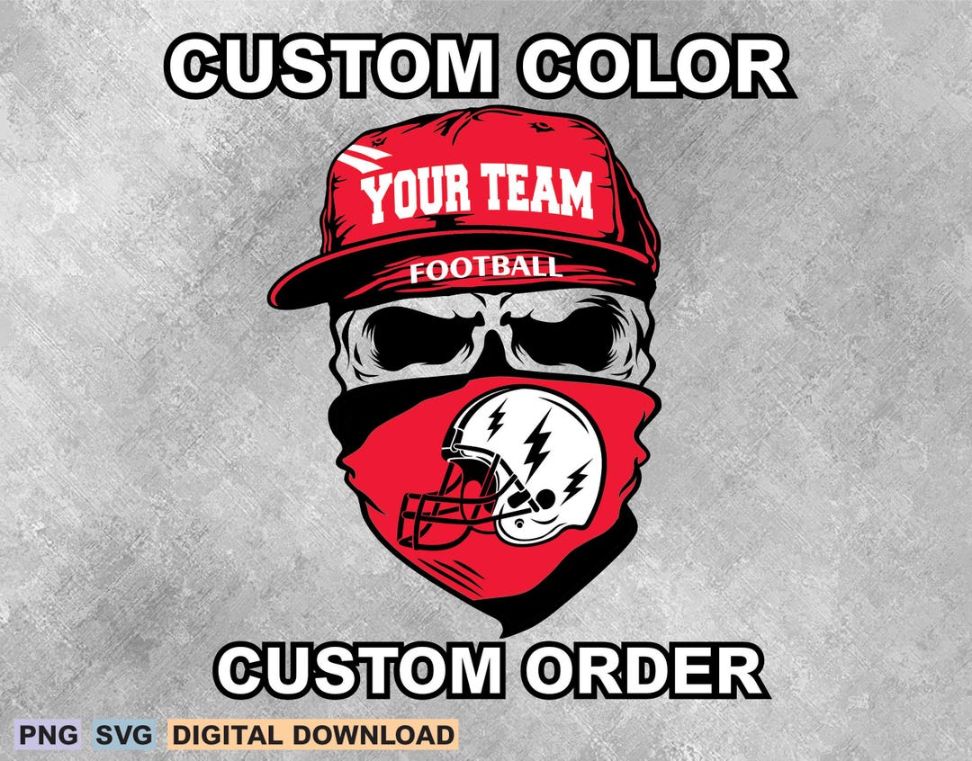 Your Team Football SVG, Football Template Svg - Etsy