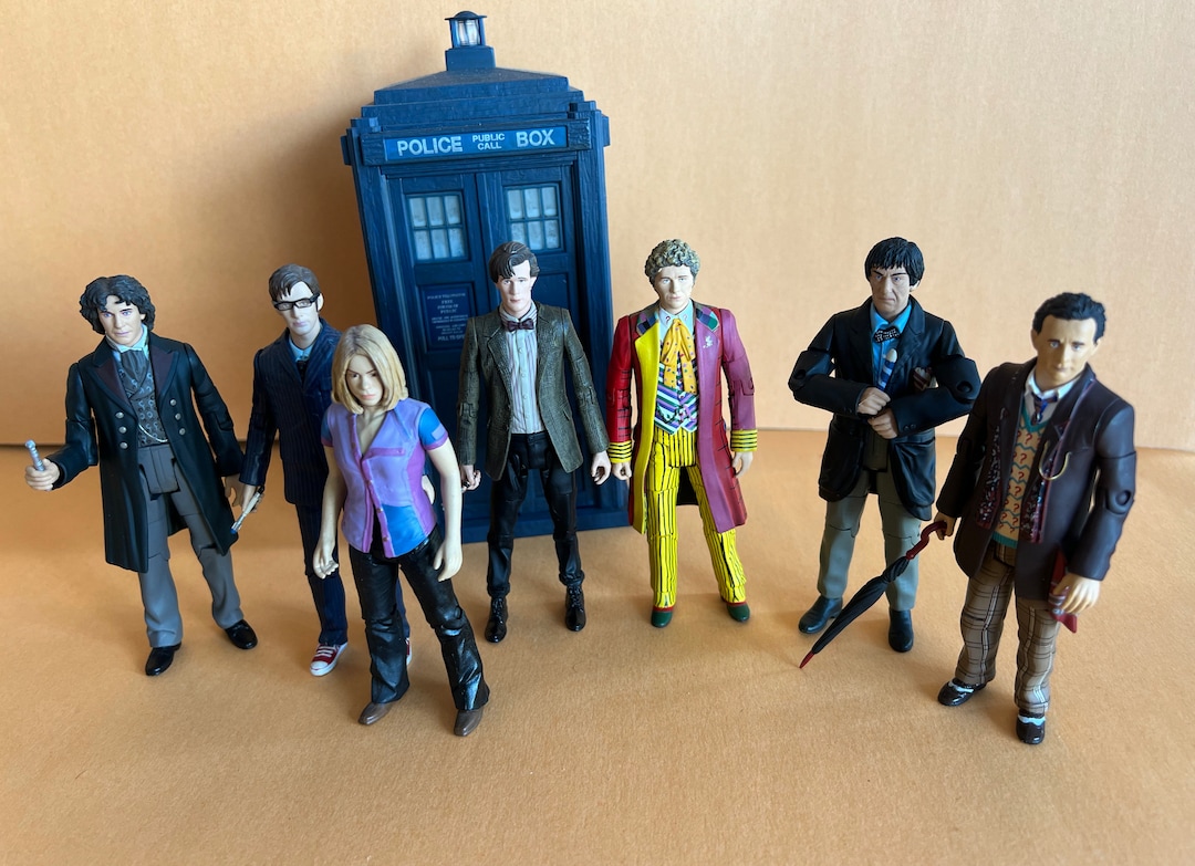 Doctor Who Action Figures Set - Etsy