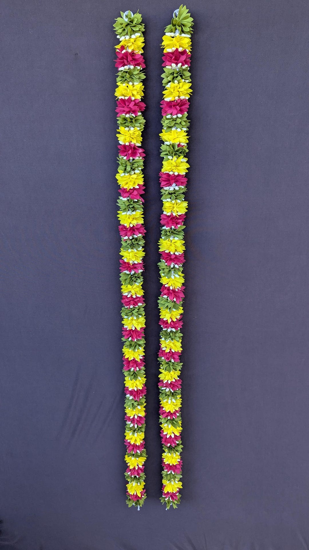 Fabric Hangings, Wall Backdrop Decor, Indian Decoration, Artificial ...