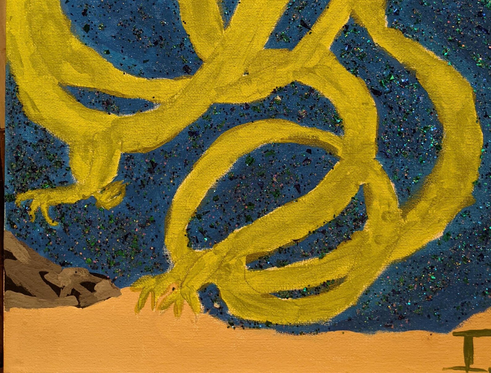 Original Leviathan Painting - Etsy