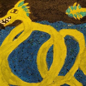 Original Leviathan Painting - Etsy