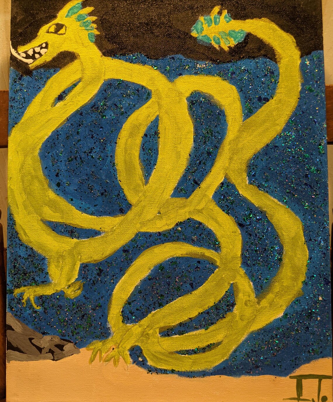 Original Leviathan Painting - Etsy