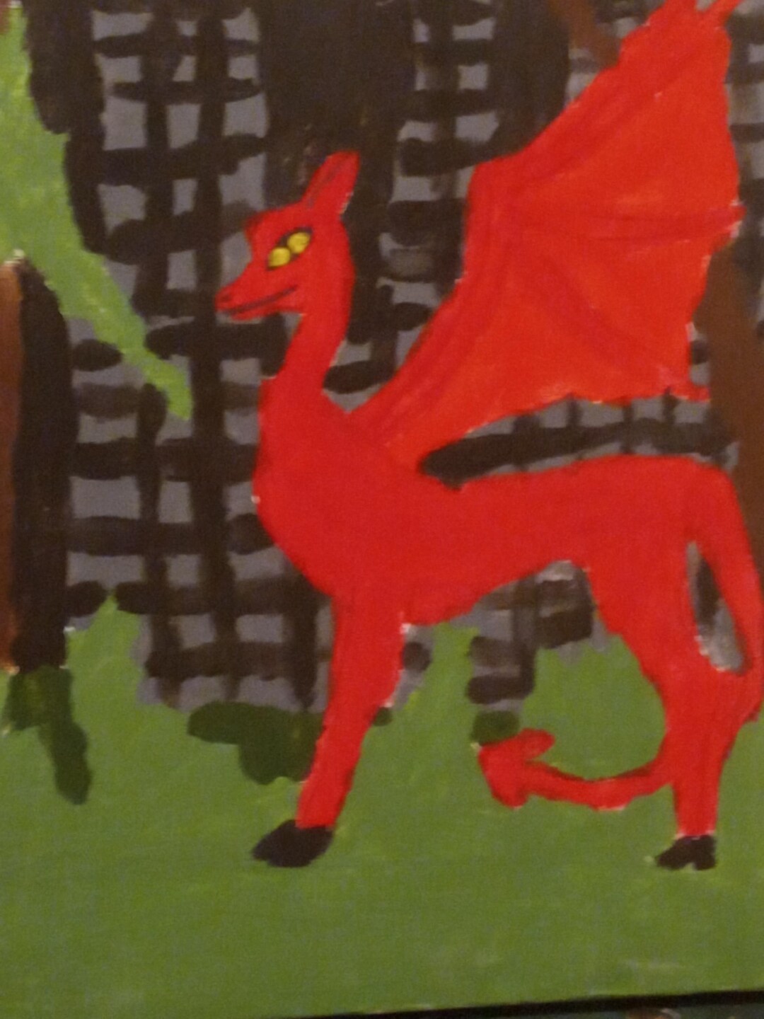 Jersey Devil Painting - Etsy