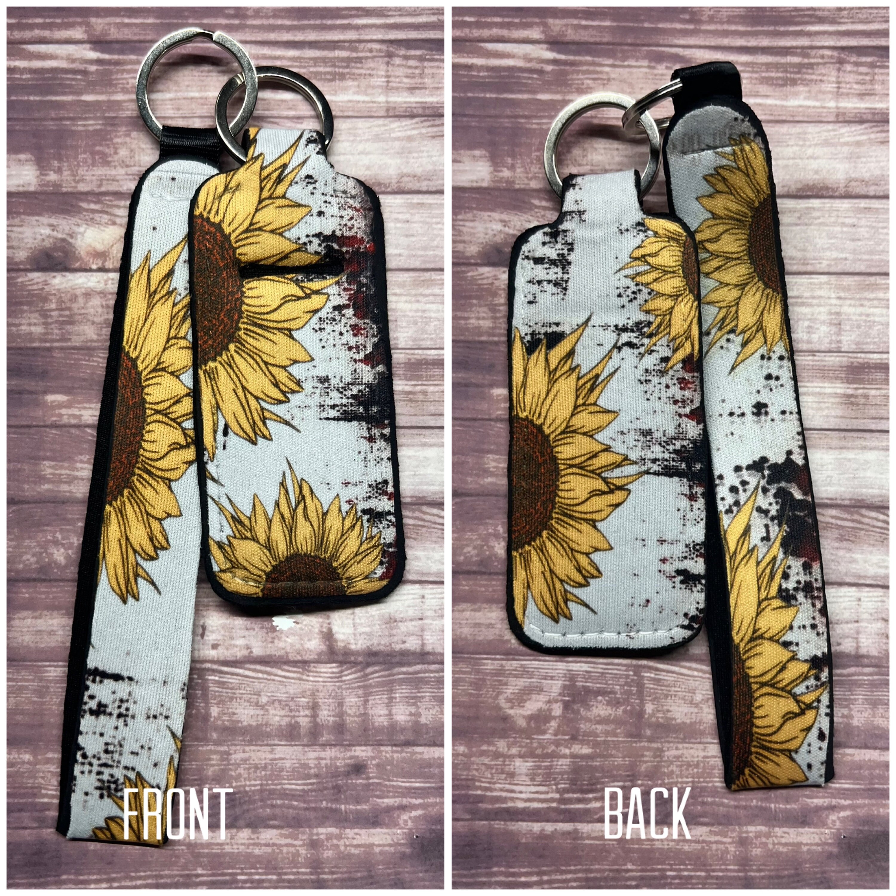 Chapstick, Lighter Holder and Lanyard Neoprene waterproof Keychains. - Etsy