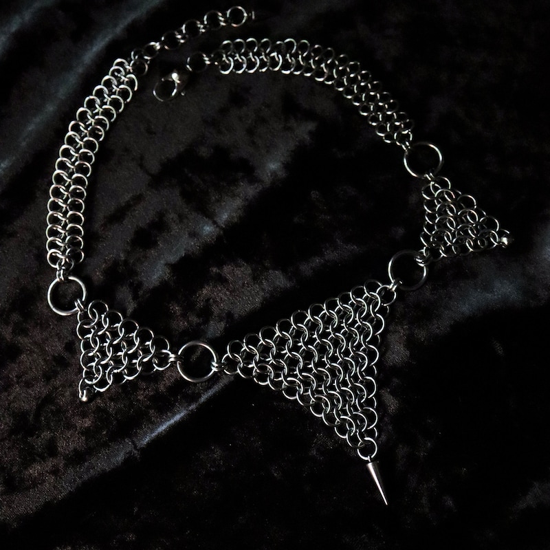 Chainmail Necklace - Etsy