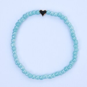Baby Blue Heart Bracelet Set - Etsy