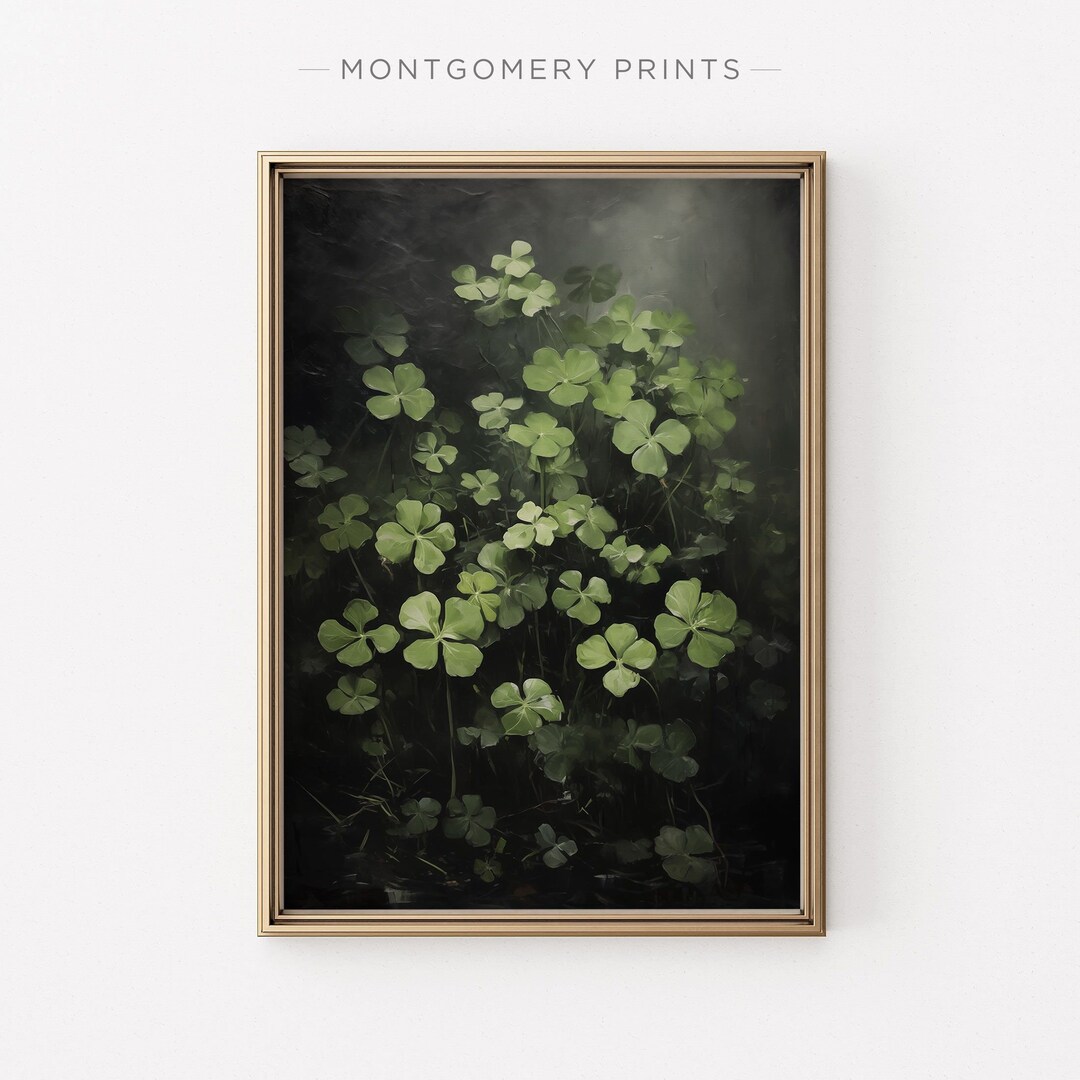 Printable Shamrocks for St Patrick's Day Celebration Wall Art, Irish ...