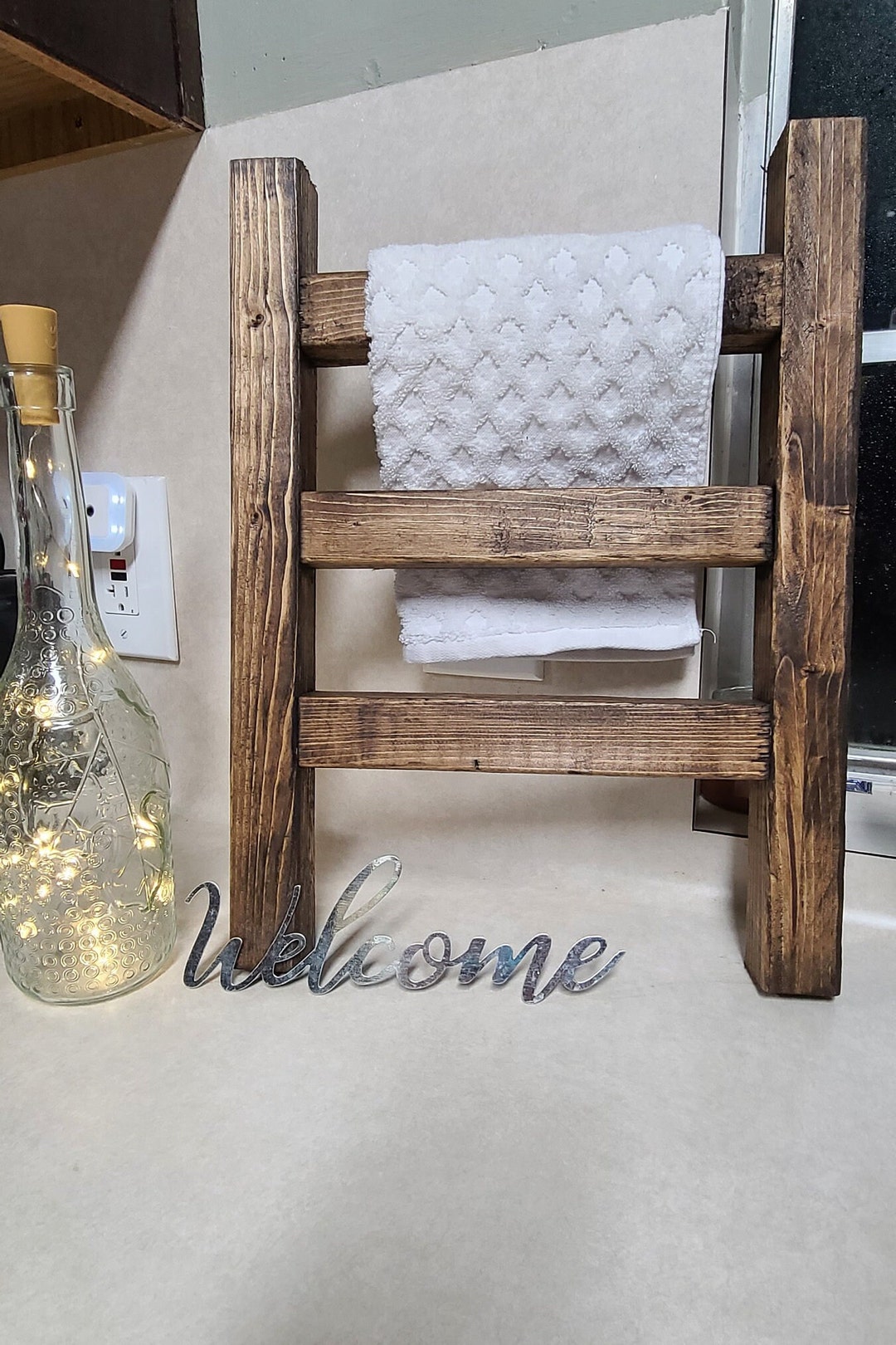 Kitchen Towel Ladder/ Counter Ladder/ Restroom Towel Ladder/ Mini ...