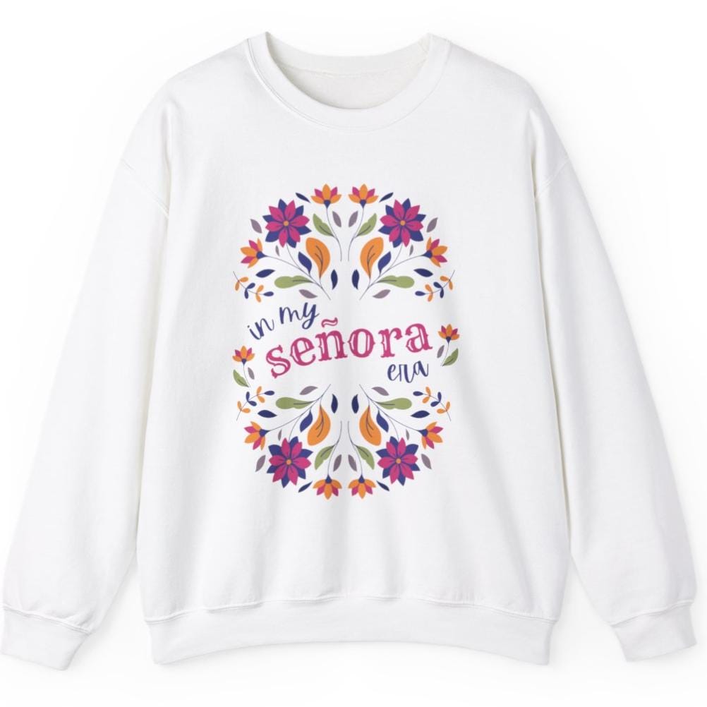Señora Era PNG, Bilingual Floral Design for DTF/DTG (digital Download ...