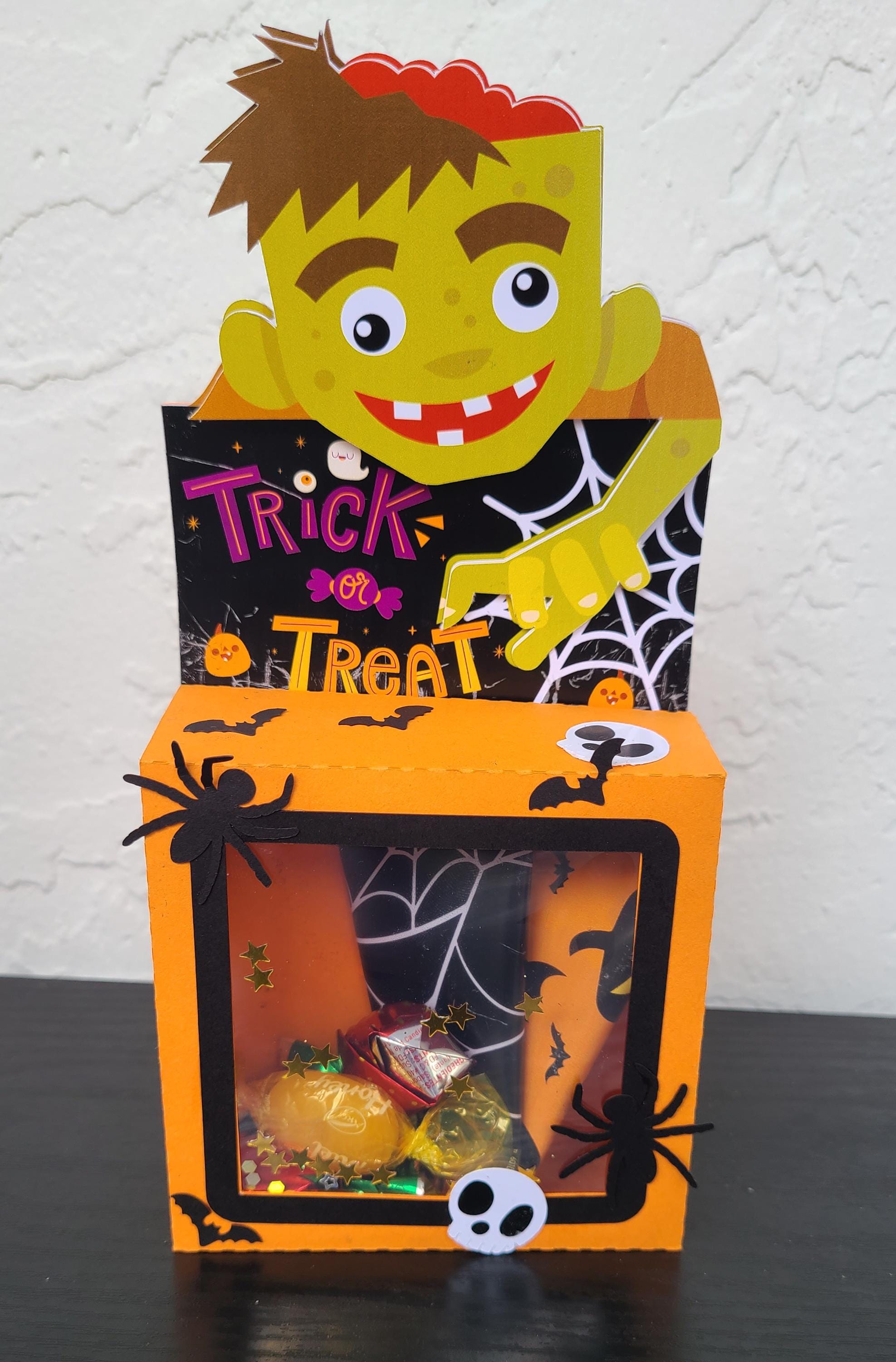 Halloween Candy Box, Halloween Party Favors, Treat Boxes - Etsy