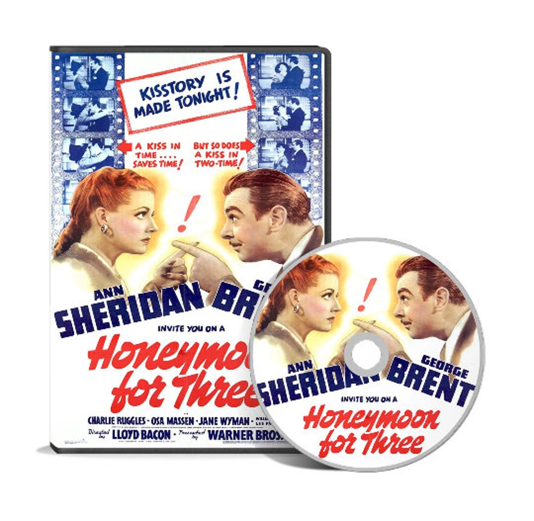 Honeymoon for Three (1941) Comedy, Romance DVD - Etsy