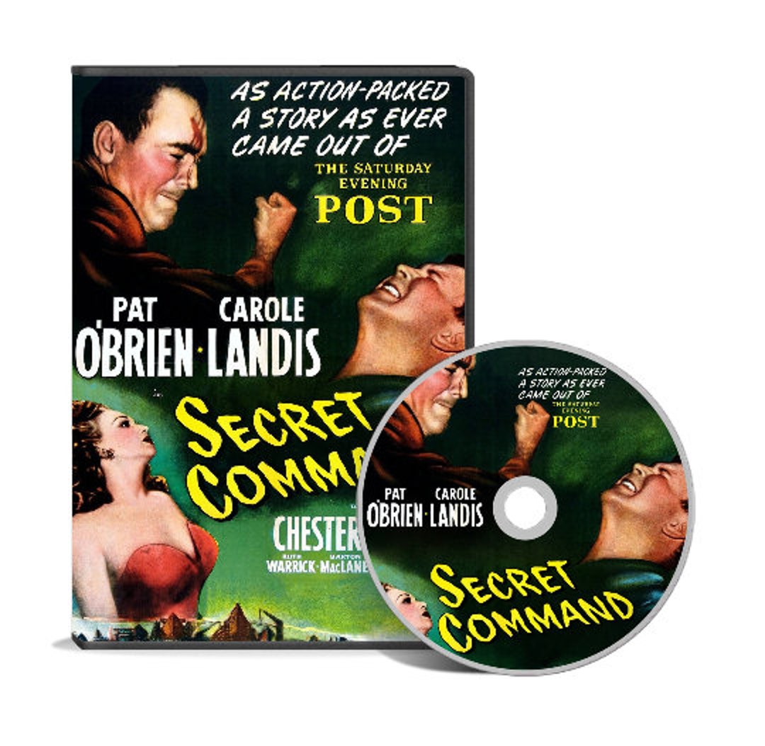 Secret Command 1944 Action, Drama, Romance DVD - Etsy