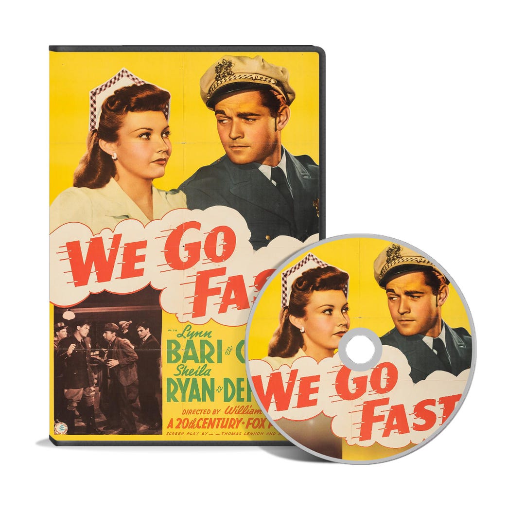 We Go Fast (1941) Action, Adventure, Comedy, Crime, Romance DVD - Etsy