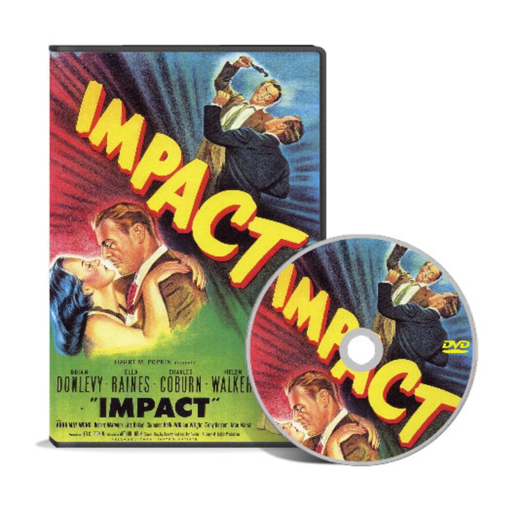Impact (1949) Crime, Drama, Film-noir DVD - Etsy