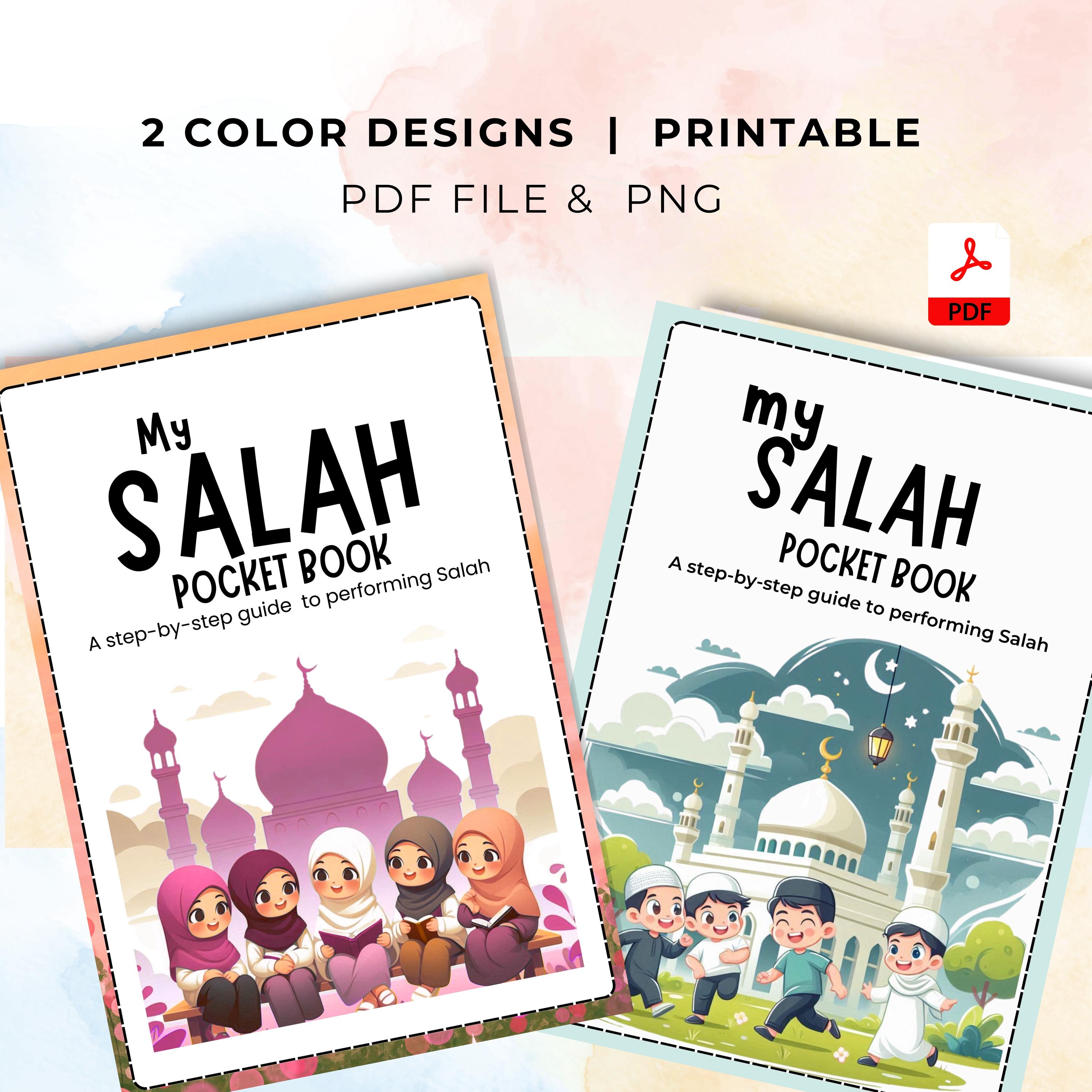 Islamic Prayer Steps Printable Flashcards, Learn Salah Islam With ...