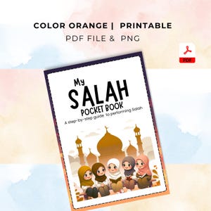 Islamic Prayer Steps Flashcards, Learn Salah, Transliteration (digital ...