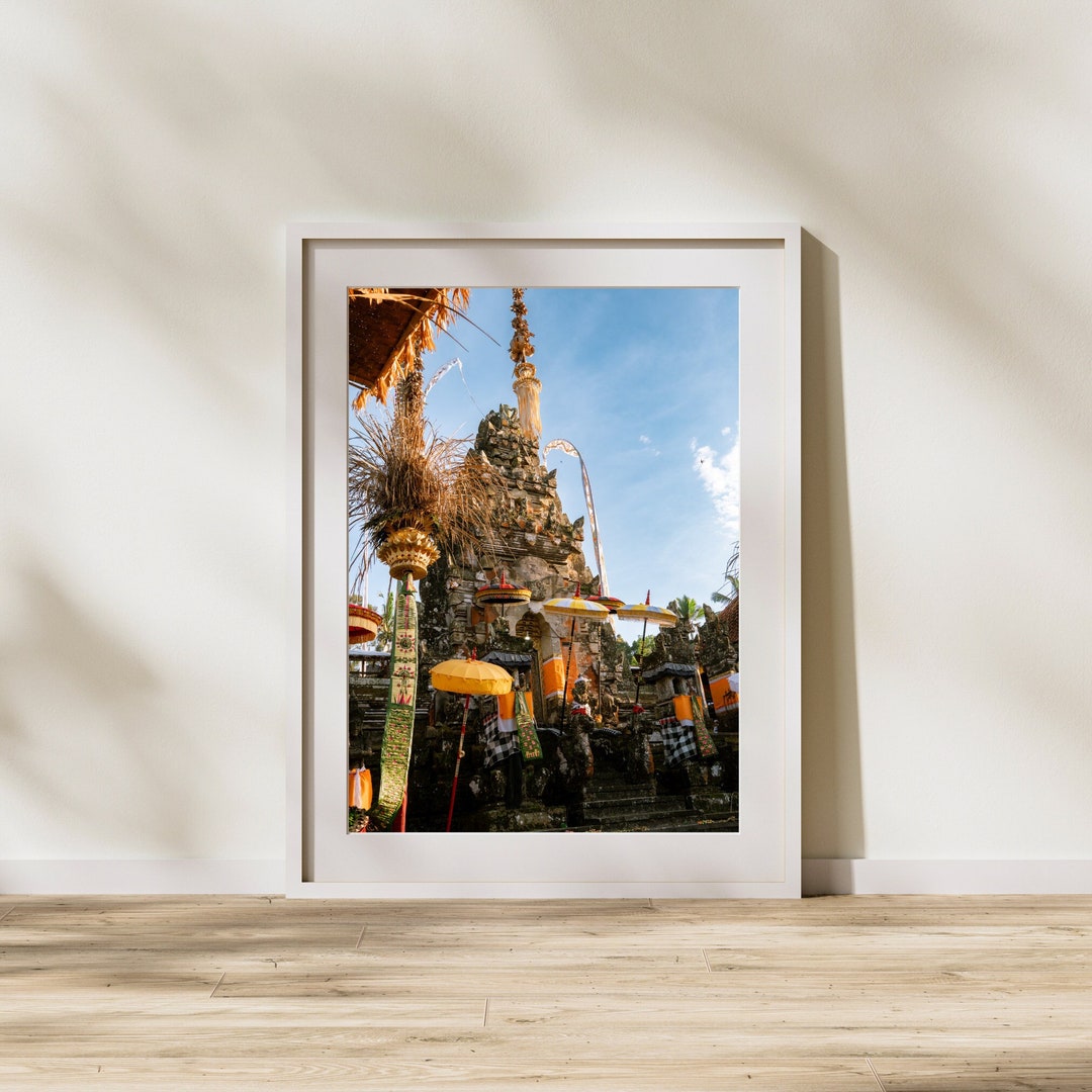 Bali Temple Digital Print Bali Wall Art Bali Photography Bali Wall ...