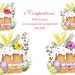Easter Clipart, Pastries Clipart, Eggs Clipart, Spring Clipart, Wreaths ...