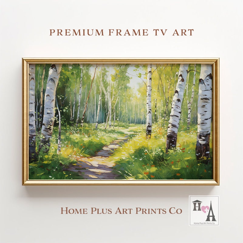 White Birch Art - Etsy