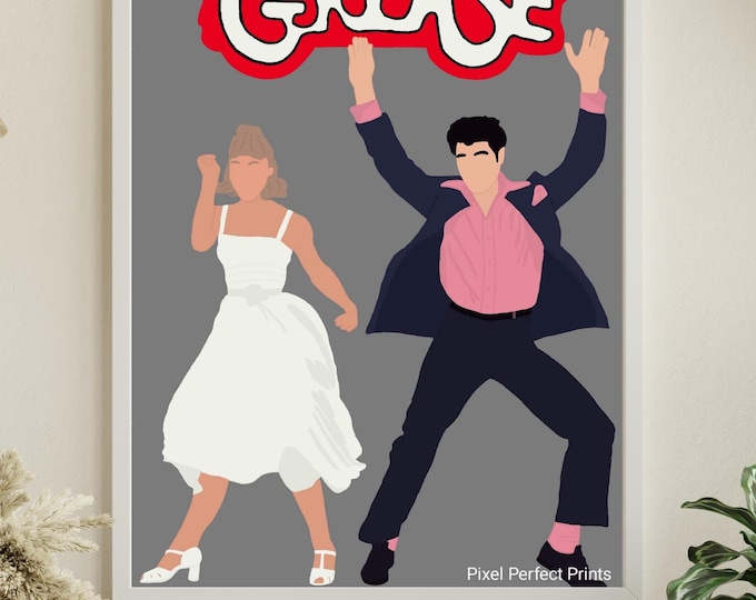 Grease cupcake toppers template!! - Etsy México