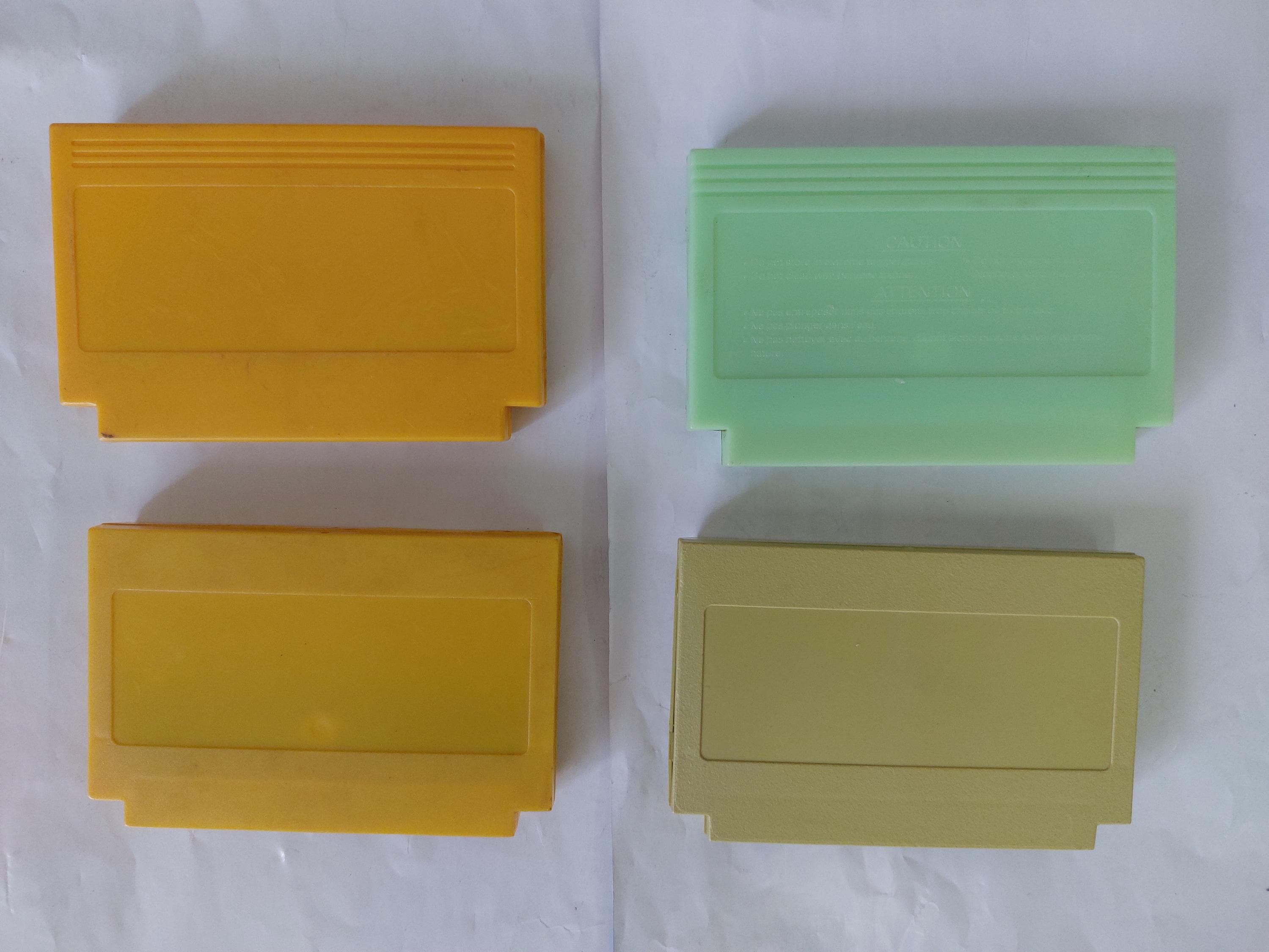 Video Game 8 Bit Cartridges From 90's for Famicom Nes, Dendy Junior ...