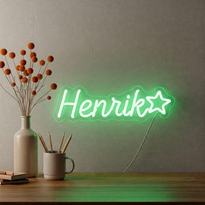 Custom Name Neon Sign, Personalized LED Light, Neon Wall Art, Gift for ...