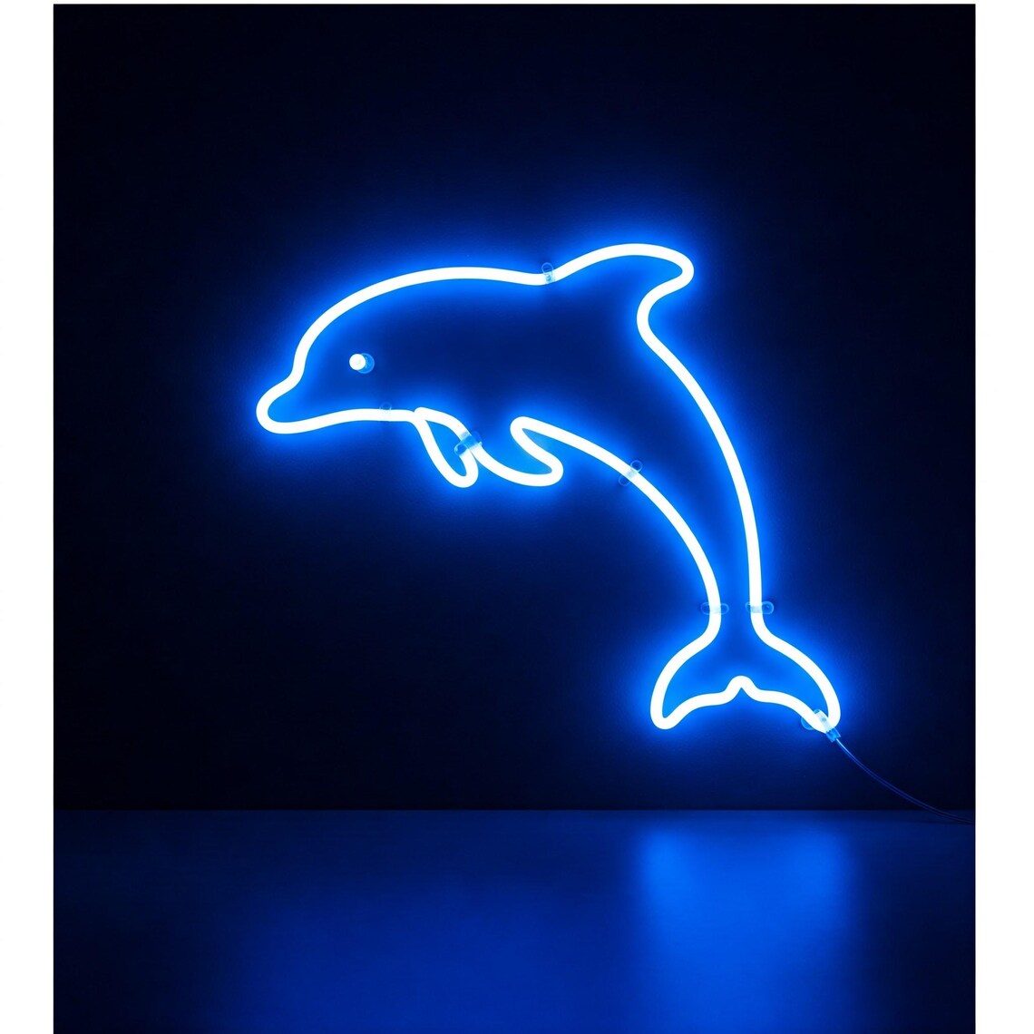 Dolphin Neon Sign, LED Ocean Animal Wall Light, Dolphin LED Neon, Ocean ...