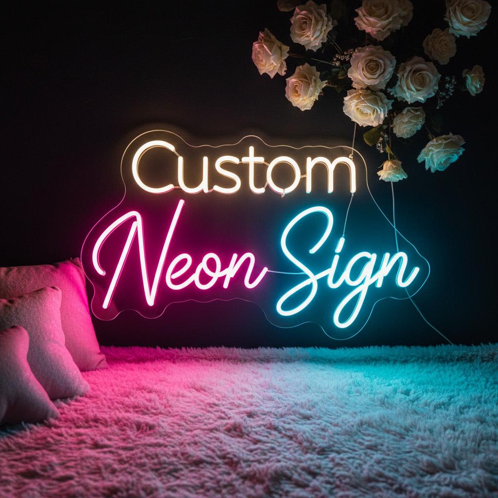 Custom Korean Neon Sign, Korean LED Light, Hangeul Wall Decor, Hangul ...