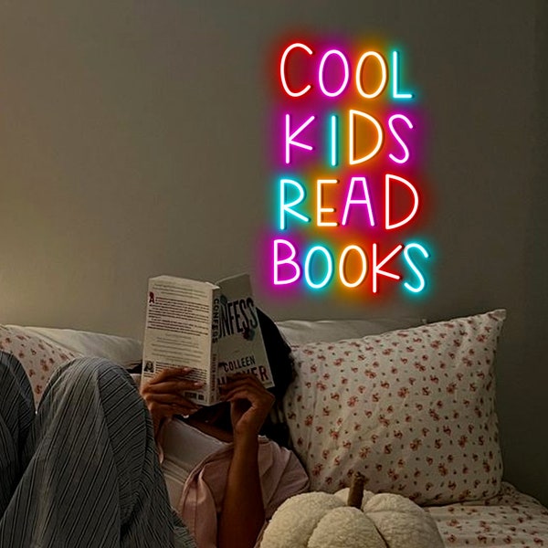 Neon Light Reading Room - Etsy