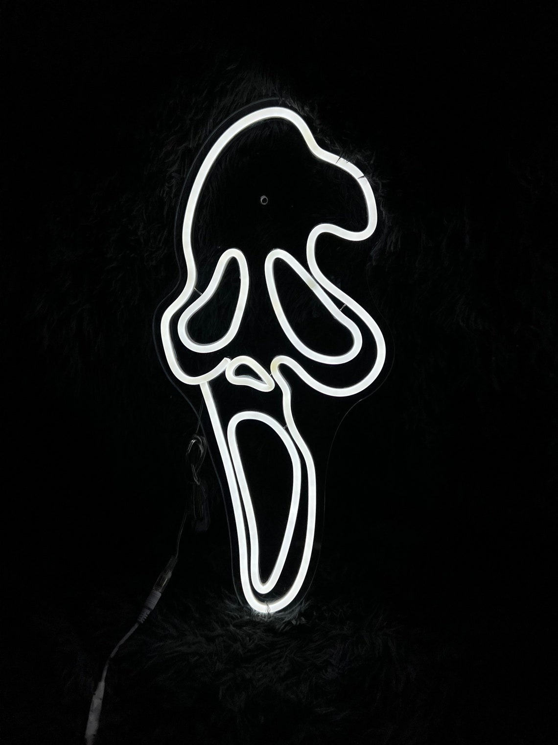 Scream Ghostface Neon Sign, Scream Neon Sign, Ghostface Neon Sign ...