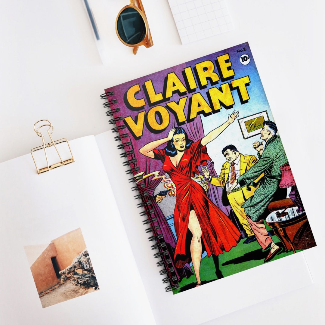 Claire Voyant Issue 2 Golden Era Edition Superhero Comic Book Reading ...