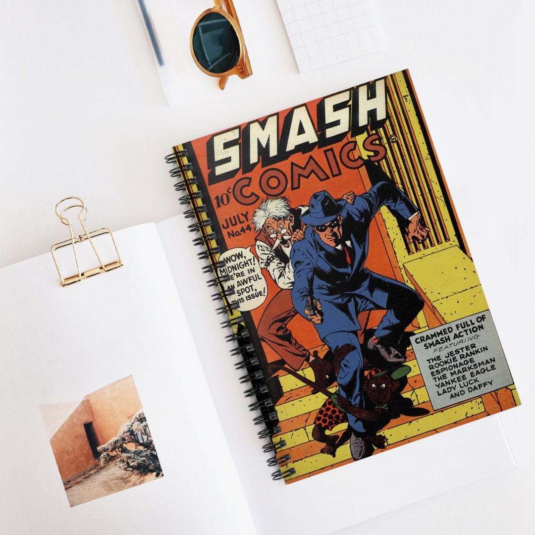 Midnight Smash Comics Issue 44 Golden Age Edition Superhero Comic Book ...